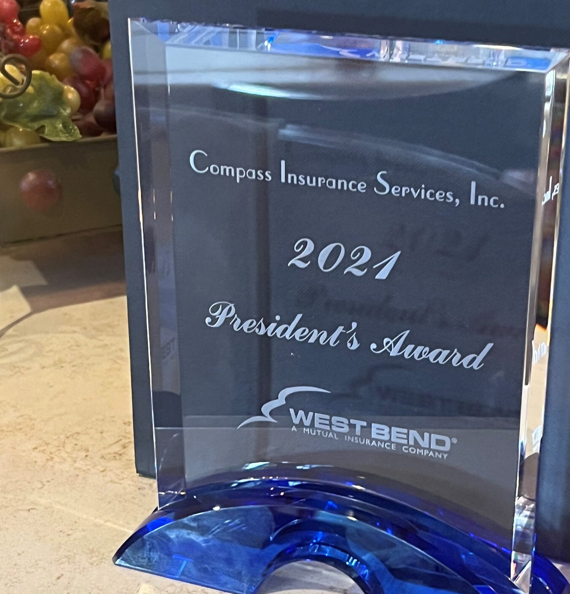 Compass Insurance Earns Prestigious Presidents Cup Award Compass